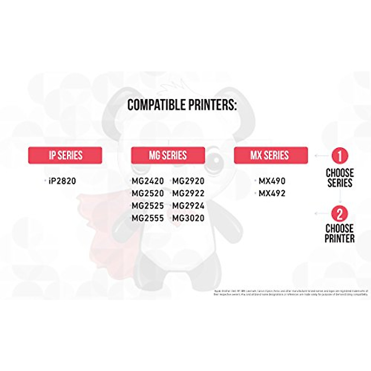 YoYoink Remanufactured Ink Cartridges Replacement for Canon PG245XL CL246XL High Yield (2 Black, 1 Color; 3 Pack) - Compatible with MX490 MX492 MG2920 iP2820