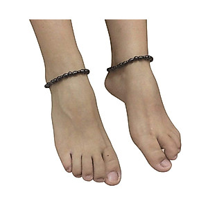 2 Pack Magnetic Therapy Anklets +2 Bracelets for Woman