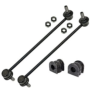 TRQ Front Suspension Kit Sway Bar Bushing Set Sway Bar Stabilizer Link Compatible with 2006-2013 Acura MDX 2010-2013 ZDX 2006-2015 Honda Pilot