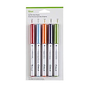 Cricut Gel Set, Origins (5) Pens
