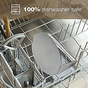 Onanuto Stainless Steel Grill Press,5.5 inch Professional Burger Press, Grade Burger Smasher with 100 Patty Papers Set, Burger Iron Perfect for Flat Top Griddle Grill Cooking