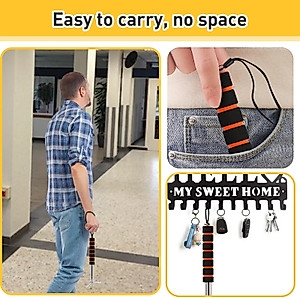 Smoke Detector Tester Pole - Smoke Detector and Emergency Exit Light Extendable Pole Tester - Emergency Light Testing Pole - Ensuring Safe and Efficient Testing of Life Safety Products