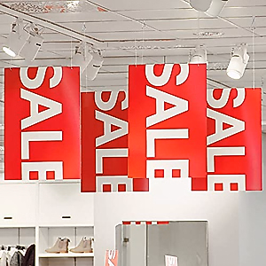 tile hooks T-bar clips for Office, Classroom, Home and Wedding Decoration, Hanging Sign from Suspended Grid/drop ceilings (30)