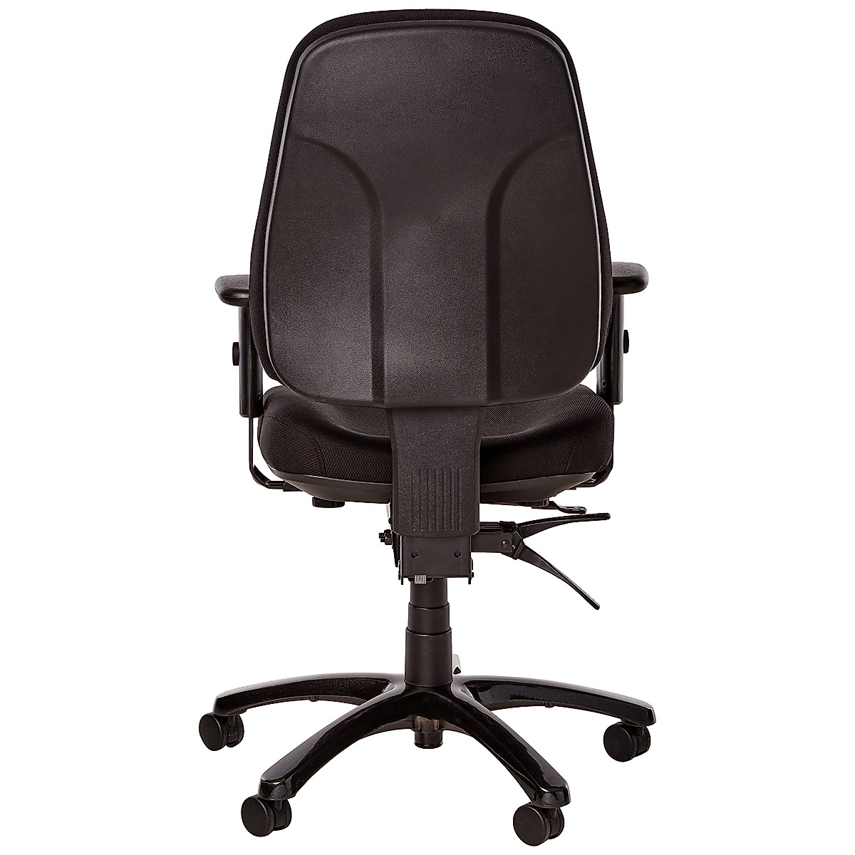 Eurotech Seating 24/7 Swivel Black Chair, Dove Black
