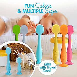 Bumco Baby Diaper Rash Cream Applicator - Baby Bum Brush Diaper Cream Spatula for Butt Paste Diaper Cream - Newborn Baby Essentials, Perfect for Baby Registry, Baby Shower Gifts - Blue