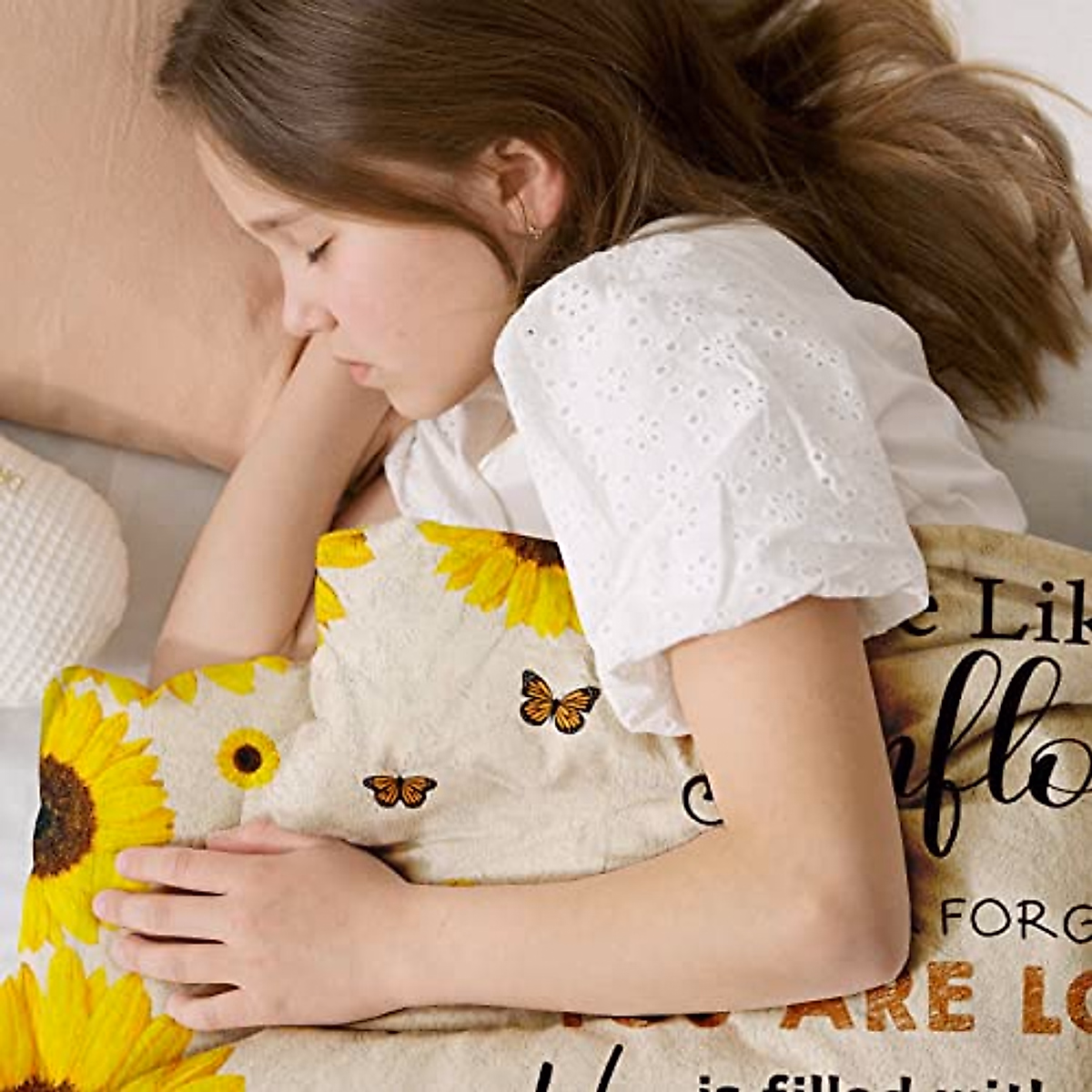 AIYUBOFUN Christmas Teen Girls Gifts - Xmas Gifts for Girls - Teenage Girl Gifts for Christmas - Teens Girl Birthday Gifts - Teenager Gifts for Girls Throw Blanket 60 x 50 inch