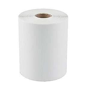 L LIKED 10 Rolls 4" x 6" Direct Blank Thermal Shipping Labels with 250 Labels/Roll - Compatible Zebra 2844 ZP-450 ZP-500 ZP-505