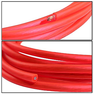 4 Gauge Car Amp Audio Wiring Kit – Welugnal A Car Amplifier subwoofer Wiring Install kit Helps You Make Connections and Brings Power to Your Radio, Subwoofers and Speakers Amp Power Wire