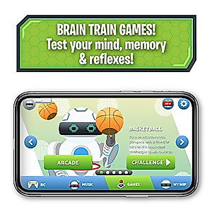 WowWee MiP Arcade - Interactive Self-Balancing Robot - Play App-Enabled or Screenless Games with RC, Dancing & Multiplayer Modes