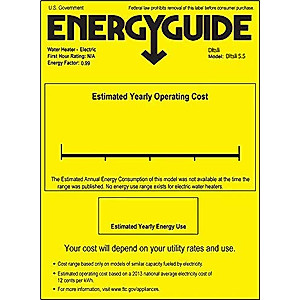 240V 5.5KW 4.5KW 3.5KW Instant Electric Hot Tankless Water Heater 3 Power Levels for Bathroom Kitchen RV Camping