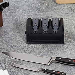 Chef'sChoice Replacement Module for 20-Degree Class Knives has Diamond Honing, Compatible with Commercial Knife Sharpener Model 0210008, 3-Stage, Black