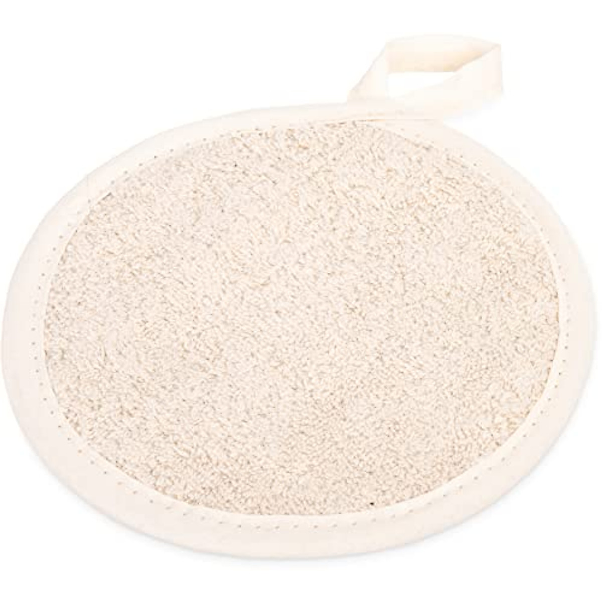 San Jamar Cotton Terry Cloth Round Potholders, 8 Inches, Tan, (Pack of 12), Medium