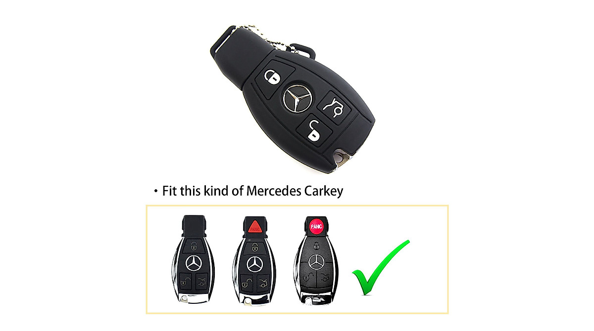 Protect Mercedes Key Fob: Xotic Tech Silicone Cover Case