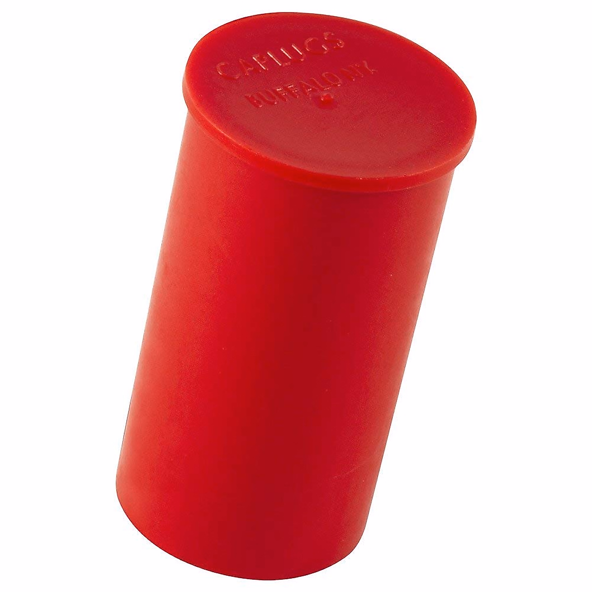 Caplugs 99191511 Plastic Long-Threaded Connector Cap RCL-10, PE-LD, to Cap Thread Size 7/8 Cap ID .861" Length 1.70", Red (Pack of 500)