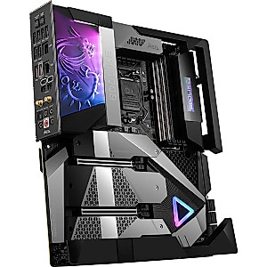 MSI MEG Z590 GODLIKE Gaming Motherboard (E-ATX, 11th/10th Gen Intel Core, LGA 1200 Socket, DDR4, PCIe 4, SLI/CFX, M.2 Slots, Thunderbolt, Wi-Fi 6E, Mystic Light RGB)