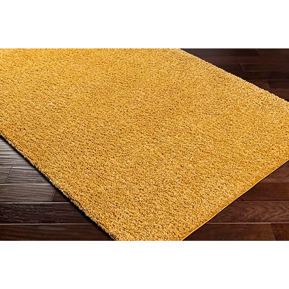 Mark&Day Area Rugs, 5x7 Vere Modern Shag Bright Orange Area Rug, Orange Carpet for Living Room, Bedroom or Kitchen (5'3" x 7'3")