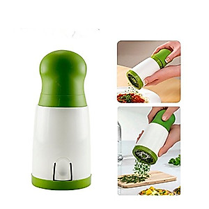 Herb Grinder, ELEOPTION Parsley chopper Herb Mill Grinder ,Spice Mill Parsley Shredder ,Creative Cooking Tools (Herb Grinder)