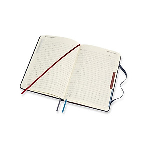 Moleskine Voyageur Notebook, Hard Cover, Medium (4.5" x 7") Ocean Blue, 208 Pages