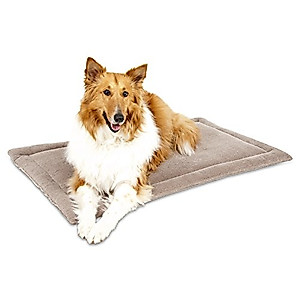 Petmate Aspen Pet Rectangular Kennel Mat, Dark Gray, for 40' Crates