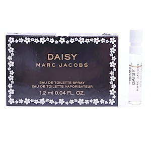 Marc Jacobs DAISY Eau de Toilette EDT Perfume for Women • .04 fl. oz. / 1.2 ml Carded Sample Spray Vial