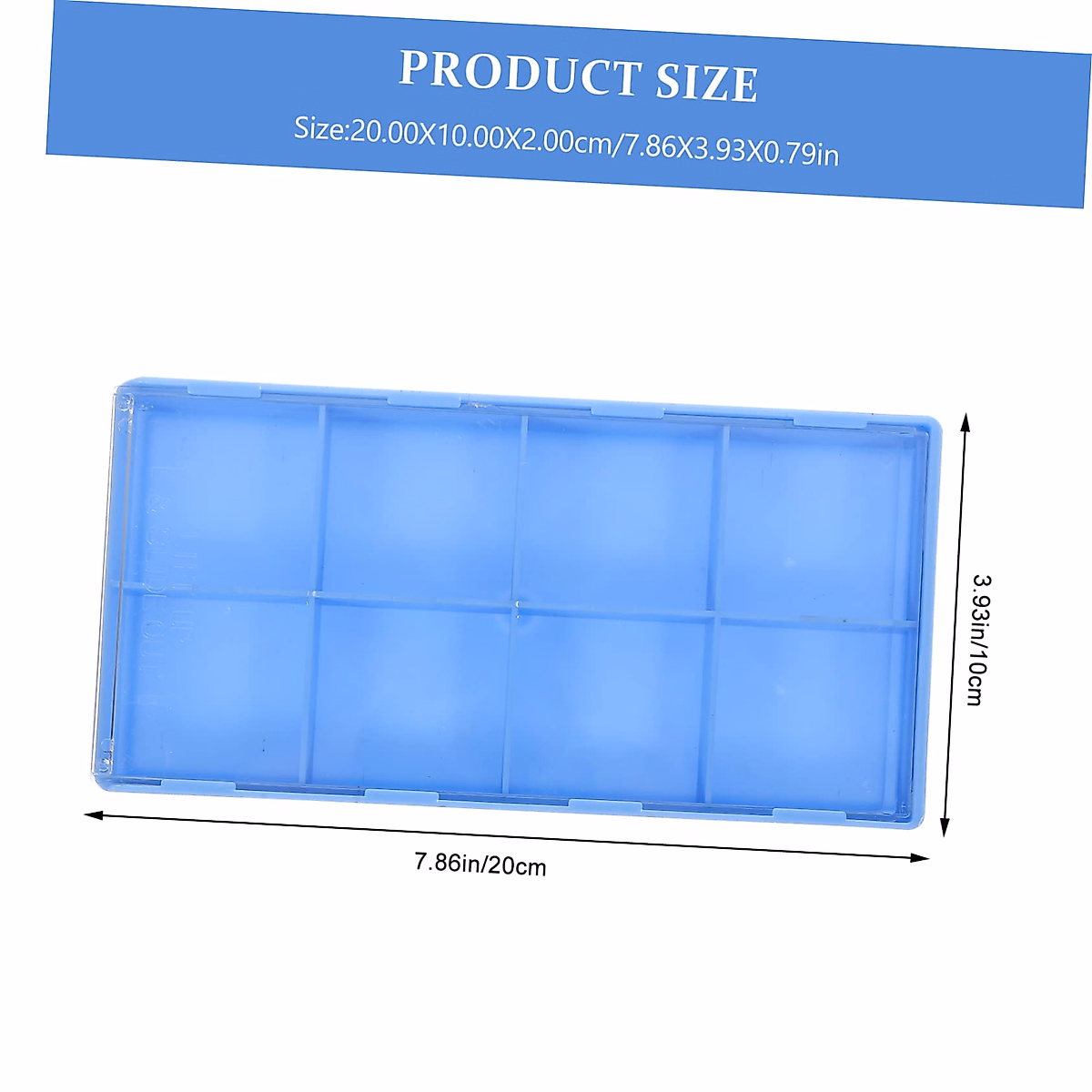 Box Clear Storage Screws Organizers Parts Storage Container Watch Parts Bead Storage containers Jewelry Organizer Tray Nail Art Supplies Screws case Compartment Plastic Components