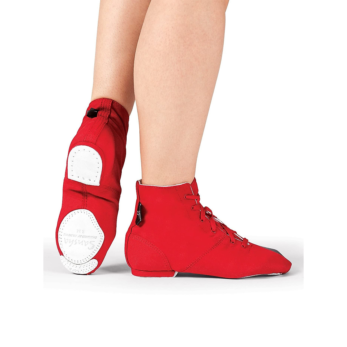 Adult Canvas Dance Boots JB3FLS7 Flesh 7 M US