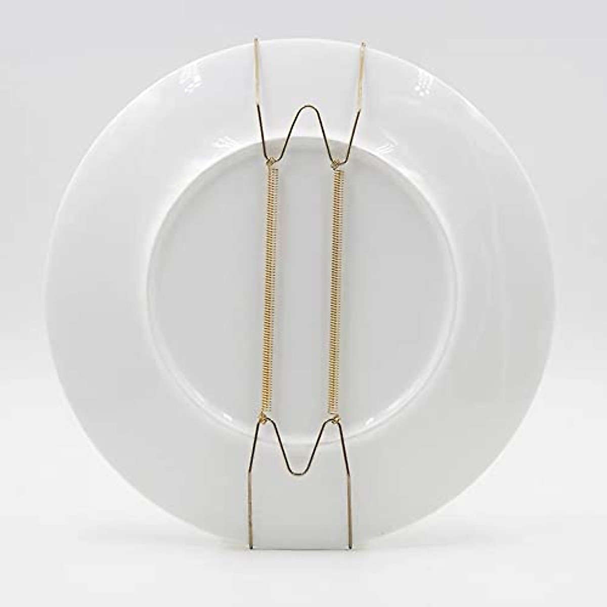 Aketek 10 Pcs 7.5"-9.8" Practical Houseware Platter Invisible Plate Hanger