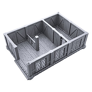 EnderToys Ulvheim Merchant House - Stable by Terrain4Print, 3D Printed Tabletop RPG Scenery and Wargame Terrain for 28mm Miniatures