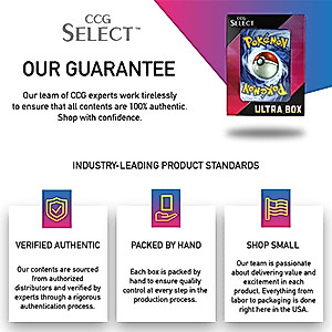 CCG Select Ultra Box | 100 Cards with 2 Guaranteed Ultra Rares | Plus 8 Holo or Rare Cards | Compatible with Pokemon Cards