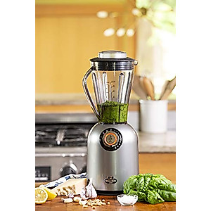 Ballarini Tesoro Countertop Blender - Metallic Grey, Made in Italy