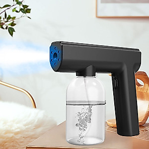 Yosoo Fogger Machine, 300ml Wireless Handheld Fogger, Blue Light Foggers for Touchless Sanitization