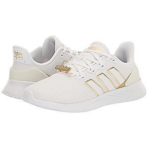 adidas Women's Puremotion Se Running Shoe, White/White/Black, 8