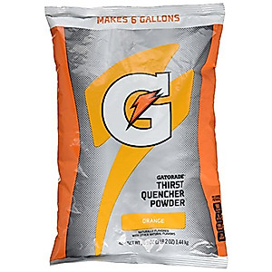 Gatorade Orange Thirst Quencher Powder Mix 51oz Packet Makes 6 Gallons