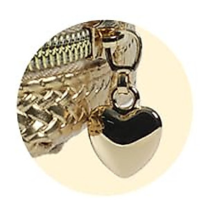 Kitgo Mini First Aid Emergency Clutch Kit -Mother Day Women's Day Gift Compact Safety Pouch Party Bag with 36 Essential Items for Girl Lady Mother Wife Nurse for Girl Lady Mother Wife Nurse (GOLD new)