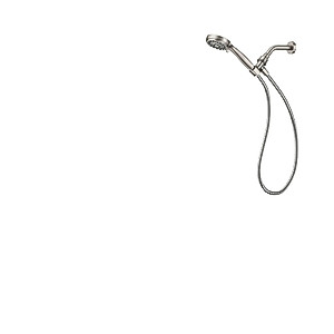 Moen Ignite Spot Resist Brushed Nickel Hand Held Shower Head Package With 2.5 GPM High Pressure Spray, 20091SRN