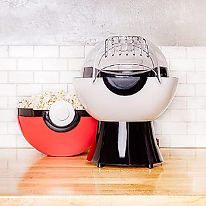 Uncanny Brands Pokémon Pokeball Popcorn Maker- Pokémon Kitchen Appliance