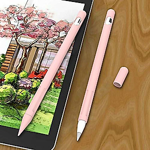 Silicone Soft Protective Case Cover Silicone Sleeve Compatible with Apple Pencil 1st Generation