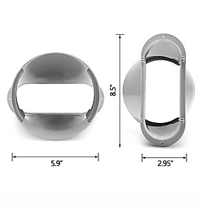 Air Conditioning Window Adapter,air Conditioner Exhaust Hose Adapter,window Seal For 5.9“ Portable Air Conditioner Exhaust Hose Kit Plate