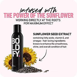 Boldify Root Boost Spray - Root Booster for Hair Volume - Volumizing Foam and Lift Spray for Fine Hair Texture, Root Lift, Stylist Recommended - 8oz