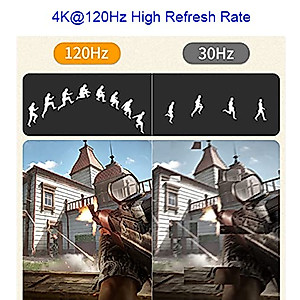 QCEs USB C to HDMI Cable 8K 6.6Ft, Unidirectional Type C to HDMI 2.1 Cable 8K 4K HDR Thunderbolt 3/4 to HDMI Compatible with iPhone 15, MacBook Pro/Air, iMac, XPS, Galaxy S23