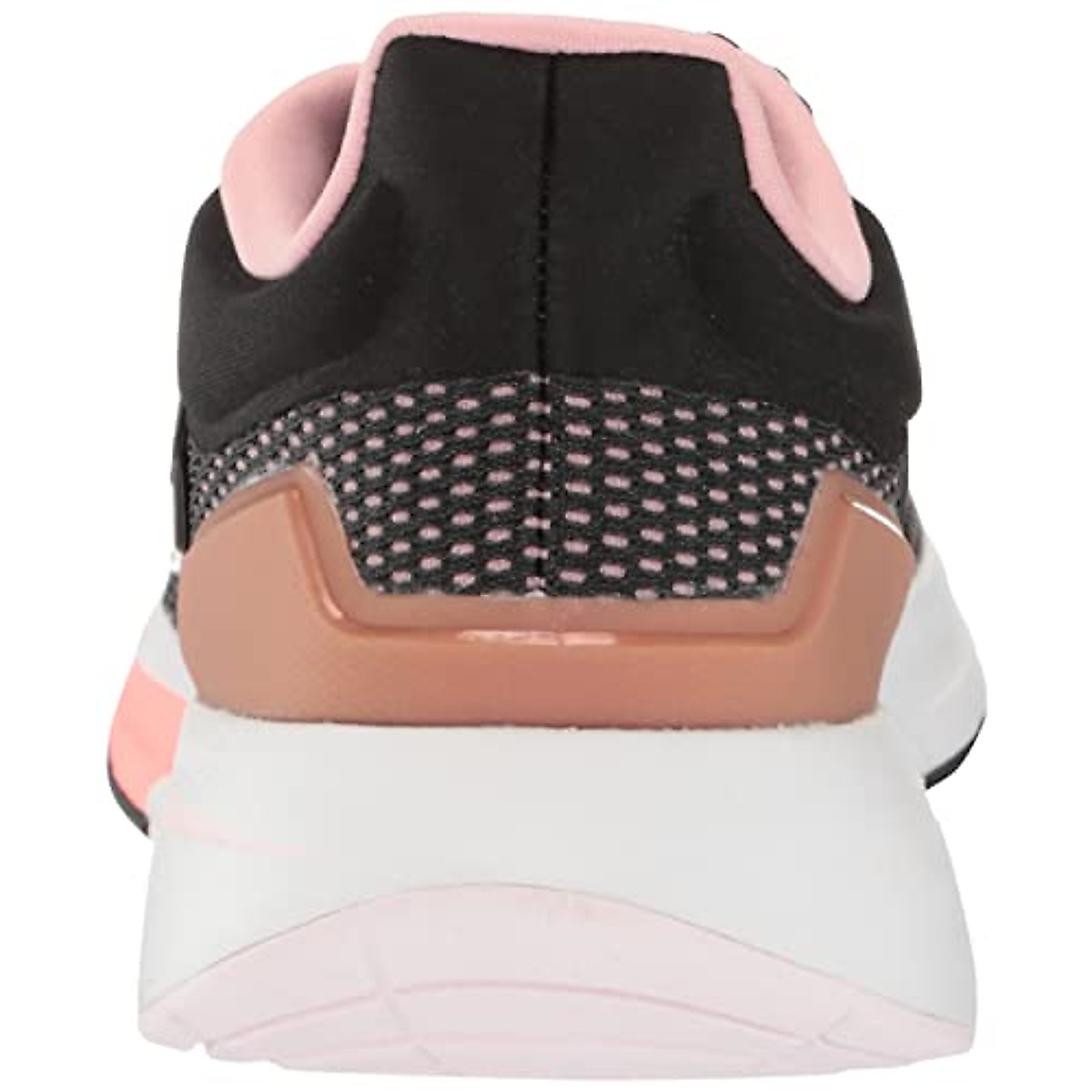 adidas Women's EQ21 Running Shoe, Core Black/Grey Six/Wonder Mauve, 8