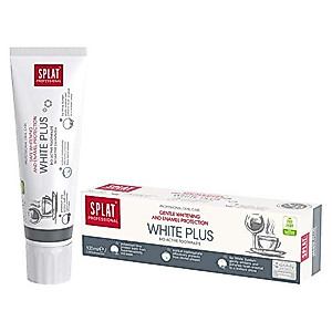 Professional Toothpaste Splat "White Plus". Safe Whitening and Enamel Protection.