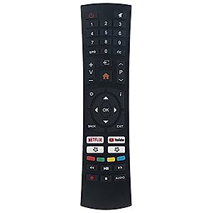 Replaced Remote fit for SANSUI Smart LED TV ES32S1N S32P28N S40P28FN Also Works for Caixun TV EC32S2N
