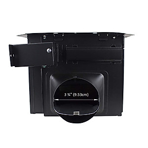 BV Bathroom Fan Ultra-Quiet Bathroom Ventilation & Exhaust Fan, Bathroom Ceiling Fan, Residential Remodel Energy-Saving Ceiling Mount Fan (No Attic Access Required) (150 CFM)