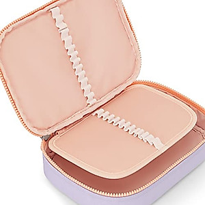Kipling Women's 100 Pens Printed Case, Accessories, Art Supplies, Makeup, Travel Organizer, Endless Lilac C