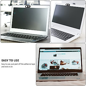 SOLUSTRE 6 Pcs Cover Webcam Cover Slide Laptop Slide Blocker Tablet Notebook Webcam Cover Laptop Lens Cap Privacy Webcam Covers Computer Tablet Stoppers Abs Peeping