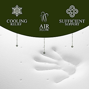 Modera Baby Crib Topper | Organic Cotton Mattress Pad for Standard Baby Crib & Toddler Bed with Washable Waterproof Protector Cover, Soft Ventilated Foam Padding & Nonslip Gripped Bottom | 52”x27”x2”