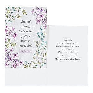 Sympathy - Inspirational Boxed Cards - Botanical Frames