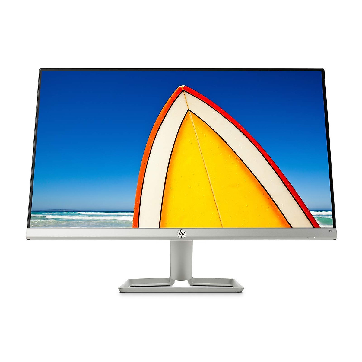 HP 24f 24" Ultra Slim Bezels Monitor HDMI VGA 1080p IPS w/AMD FreeSync - 2XN60AAT (Renewed)