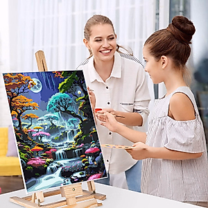 MjhRcll Paint by Number,Paint by Number for Adults and Beginner,DIY Acrylic Painting Kits on Canvas Paint by Number Landscape Oil Painting for Home Wall Decor16X20Inch